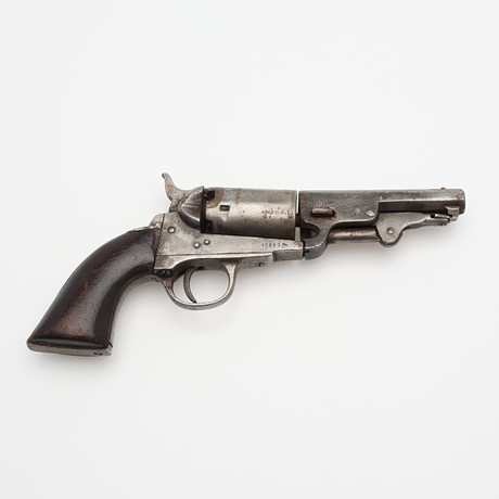 A COLT-TYPE REVOLVER, Belgium, calibre 35, 19th century. Weapons ...
