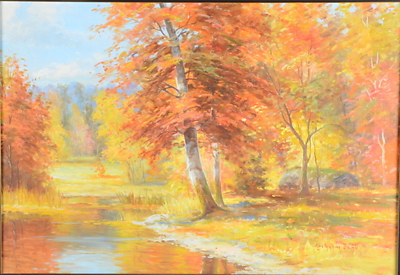 ANSHELM DAHL. oil on canvas. Art - Paintings - Auctionet