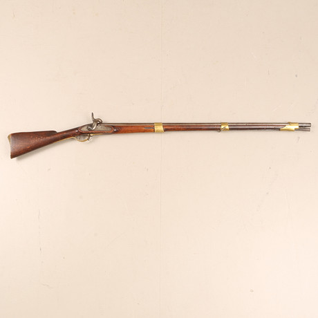 A 19th-Century Norrtälje factorian flail lock musket, m/1815-49 ...