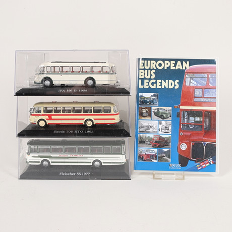 MODELOS DE AUTOBUSES + DVD, 4 partes, Editions ATLAS Collections, siglo ...