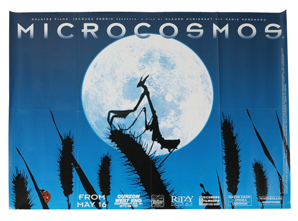 MICROCOSMOS (1996). BRITISH QUAD FILM POSTER. Miscellaneous ...