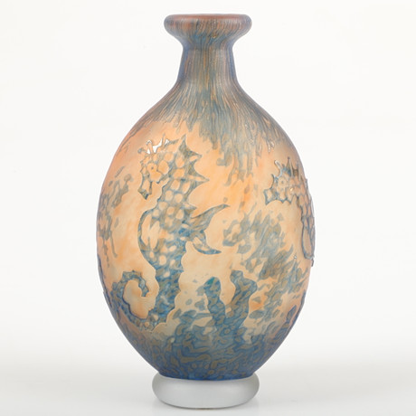 ASTRID GATE. Vas, glas, Johansfors, signerad Astrid Gate 1997. Glas ...