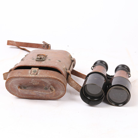 WW1 PERIOD FIELD GLASSES. Weapons & Militaria - Other - Auctionet
