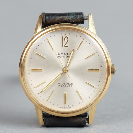 ARMBANDSUR Lanco, stål, automatic. Klockor & Ur - Armbandsur - Auctionet