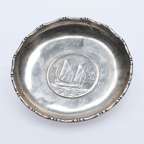 MYNTFAT, SILVER, Kina, wai kee sterling. 1934, 1 Yuan silver, sun yat ...