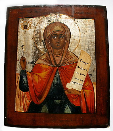 ICON, Saint Paraskeva, southern Russia around 1850. Swedish Folk Art ...