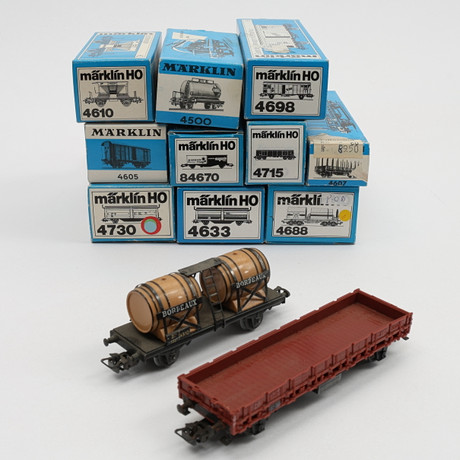 MARKLIN. Freight wagons, 12 pcs. Toys - Toys - Auctionet