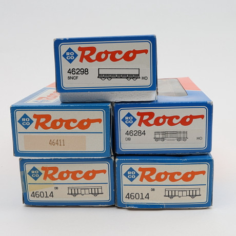 ROCO. 5 st Roco godsvagnar. Leksaker - Leksaker - Auctionet