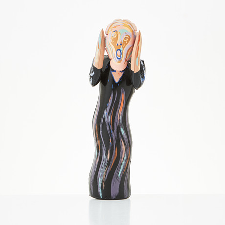 FIGURE, after Edvard Munch, “The Scream”, inflatable sculpture made of ...