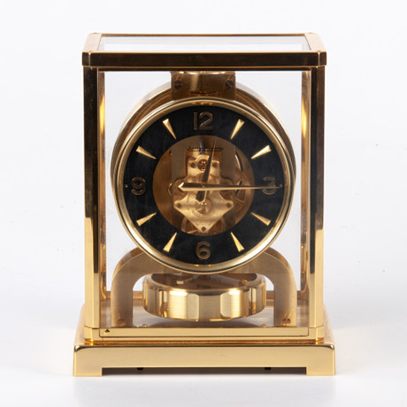 JAEGER LE COULTRE. Table clock. “Atmos”. model number 528, brass ...
