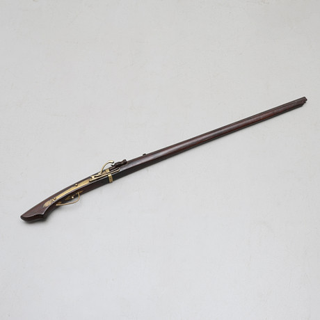 A TEPPO MUZZLE-LOCK RIFLE, Japan, Meiji period circa 1870. Weapons ...