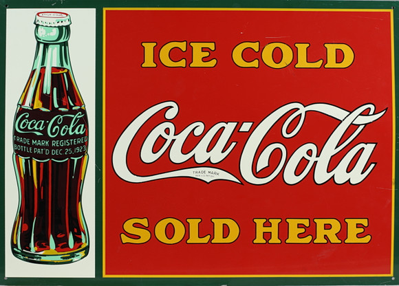SIGN, Plate, Coca-Cola, Trade Mark. Miscellaneous - Miscellaneous ...