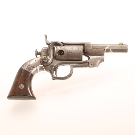 An Allen & Wheelock Sidehammer pocket revolver, United States, 19th ...