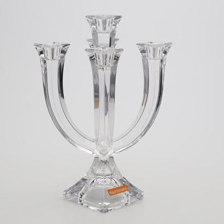 Candlestick, glass, Nachtmann. Lighting & Lamps - Candlesticks - Auctionet