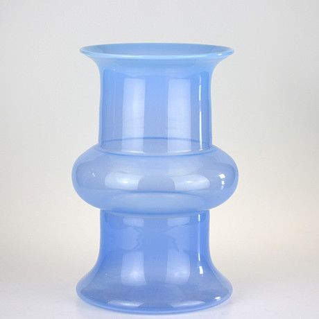 SIGNE PERSSON-MELIN. Vas, 1 st. "Boda Blom", opalinglas, Boda. Glas ...
