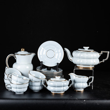 ARTHUR PERCY. Coffee set, 22 pieces, “Grand”, Upsala-Ekeby/Gefle ...