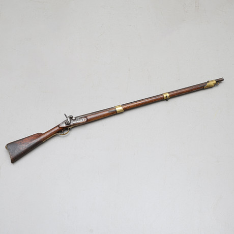 A SWEDISH ARMY RIFLE, not officially converted, 19th century. Weapons ...