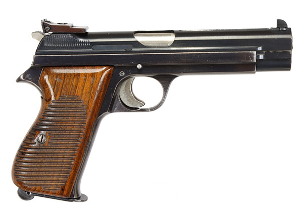 PISTOL, make SIG, model P210, calibre 9x19, no. P51633, se-no ...