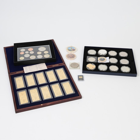 PROOF COINS SETS, INCLUDING 2010 £5 SET. Coins, Medals & Stamps - Coins ...