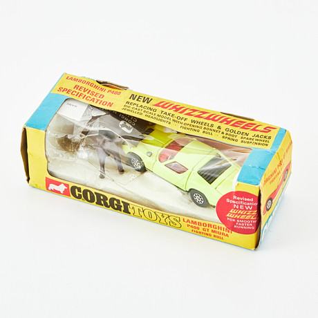 MODELLBIL, Corgi toys 342 Lamborghini P400 GT Miura Fighting Bull ...