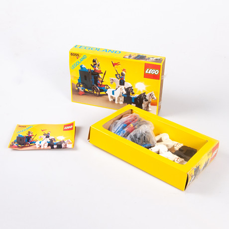 LEGO Castle: 6055, Prisoner Convoy, release år 1985, med kartong ...