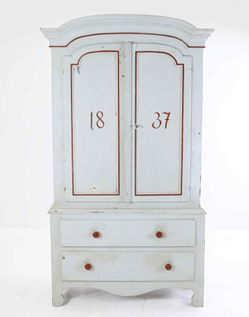 An Allmoge cabinet, Jämtland, 19th century. Folk art - Furniture ...