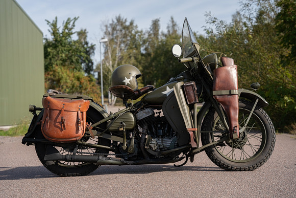 HARLEY DAVIDSON, modell WLC Army, 1943, Kanada. Fordon, Båtar & Delar ...