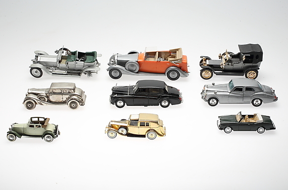 COLLECTION OF TOY CARS, 9 pcs., 1900s. Toys - Auctionet