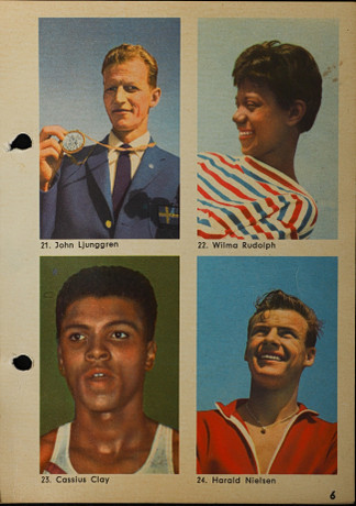 THE HOME JOURNAL OF THE SPORT'S STARS IN PICTURE 1960. CASSIUS CLAY ...