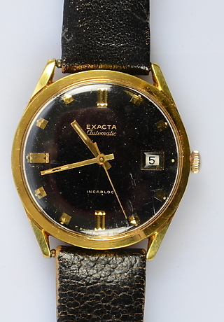 MEN'S WATCH, Exacta, Automatic. Clocks & Watches - Wristwatches - Auctionet