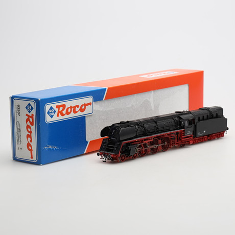 STEAM LOCOMOTIVE WITH WAGON Roco 63267. Toys - Toys - Auctionet