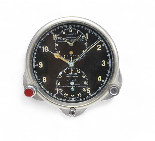 JAEGER “Chronoflight” Cockpit watch, manual, 8 days production, 1940s ...