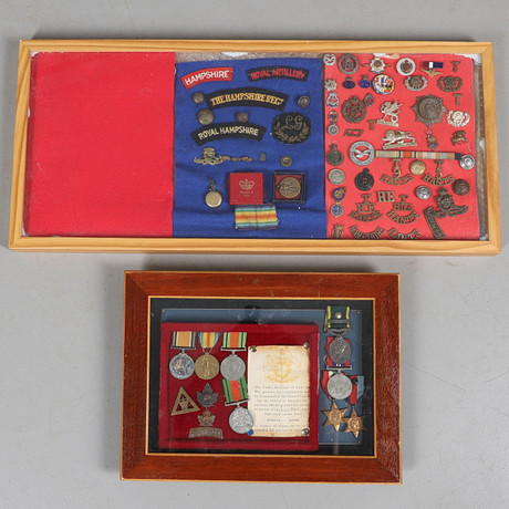 A COLLECTION OF FIRST AND SECOND WORLD WAR MEDALS TO THE WAKE FAMILY ...