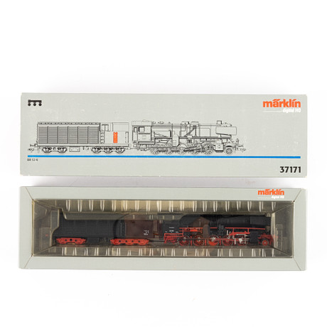 MÄRKLIN 37171 DB steam locomotive BR 52 1911, original packaging. Toys ...