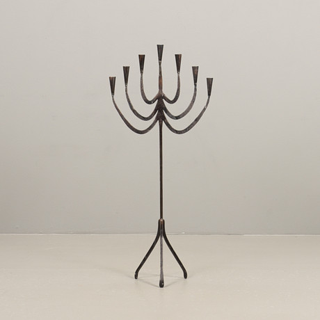 FORGED FLOOR CANDLESTICK, Company Lars Holmström Arvika. Lighting ...