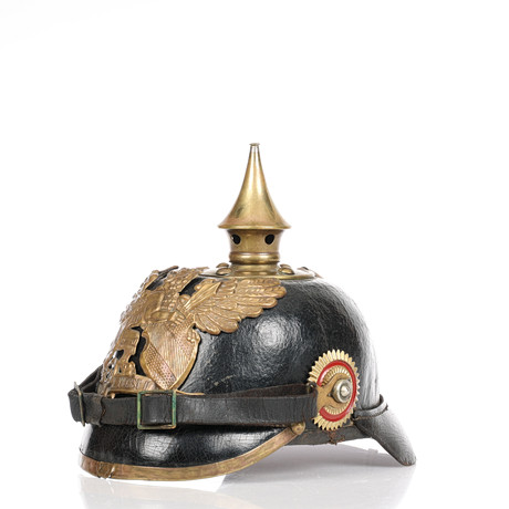 HELMET, German pickelhaube helmet, early 20th century. Weapons ...