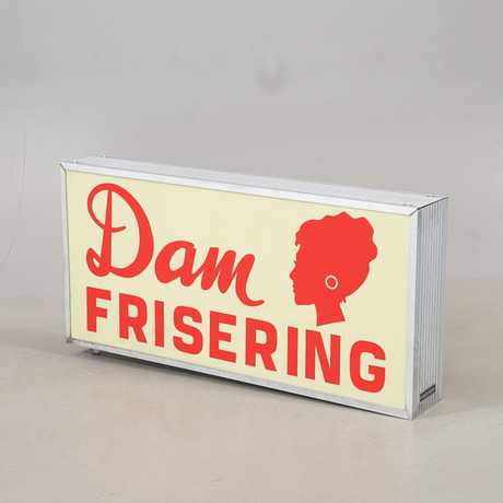 SHOP SIGN, “Pond frieze”, Hults Neon, 1960s. Lighting & Lamps - Other ...