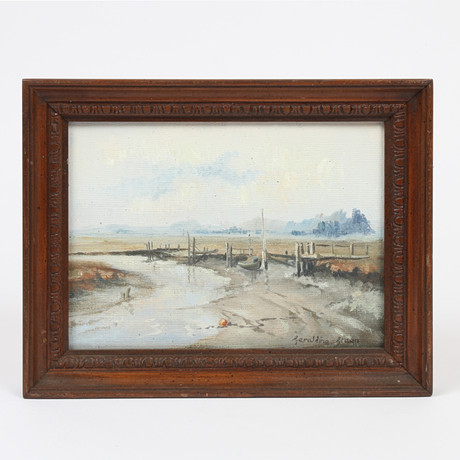 GERALDINE GREEN (20TH CENTURY). Art - Paintings - Auctionet
