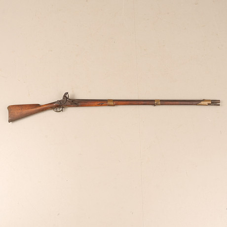 A flintlock musket, m/1815-38, Sweden, 19th century. Weapons ...