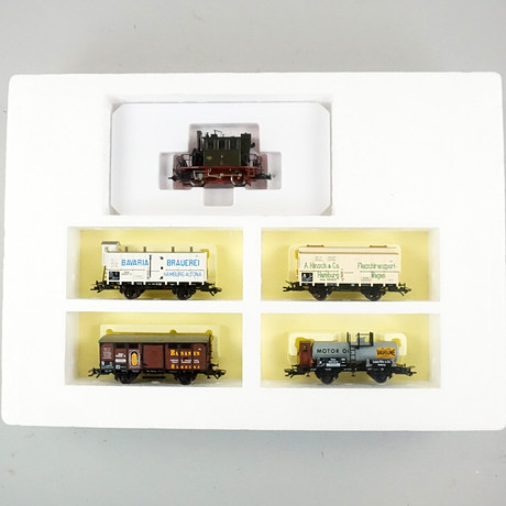 TRIX, set 21218, ånglok med fyra vagnar, HO. Leksaker - Leksaker ...