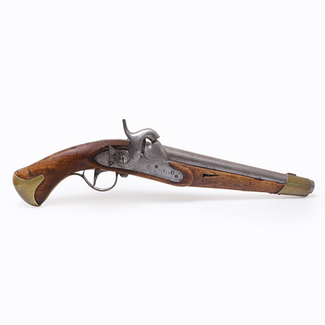 PERCUSSION LOCK GUN “FLANKING GUN” M/1820-1849. Weapons & Militaria ...
