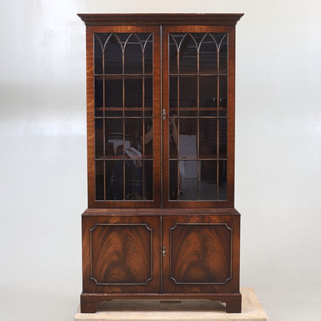 A 20th century English Reprodux display cabinet. Furniture - Cupboards ...