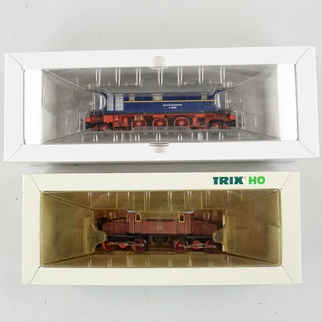 TRIX, lok, 2st för modelljärnväg, 22404, 22435, HO. Leksaker - Leksaker ...