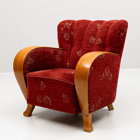 An armchair, 1930's. Furniture - Armchairs & Chairs - Auctionet