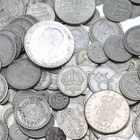 A Swedish silver coin, 20th century. Coins, Medals & Stamps - Coins ...