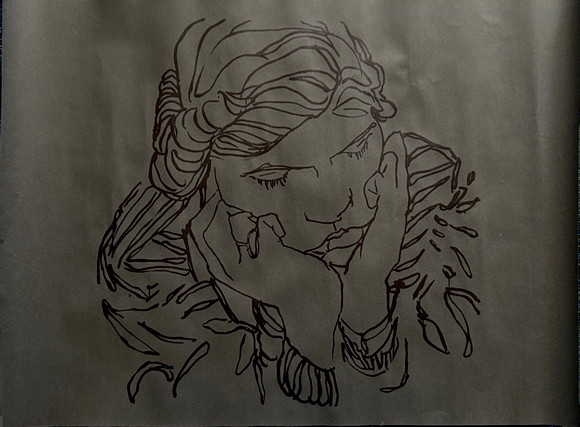 OISIN BYRNE. UNFRAMED LIMITED EDITION PRINT OF WOMAN. Art - Engravings ...