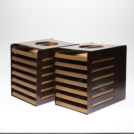 DOKUMENTSAMLARE, 2 st, plast/metall, Tierps möbler. Övrigt - Övrigt ...