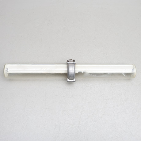 INDUSTRIAL LAMP. A 20th century gas-free “Exactor” fluorescent lamp ...