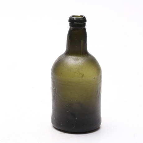 FLASKA, glas, 1700/1800-tal, troligen England. Glas - Bruksglas - Auctionet