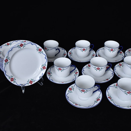 A 28-piece Sundborn coffee set, Rörstrand, late 20th century. Ceramics ...